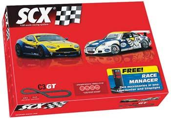 SCX C3 GT Set w/Race Manager 21.3' #81250