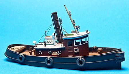 Sea-Port 53' Harbor Steam Tug - HO-Scale