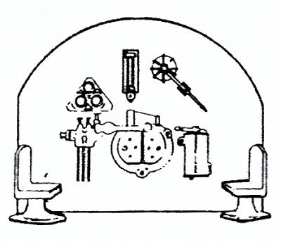 Medium Steam Locomotive Backhead Set - HO-Scale (seq1212) Sequoia HO ...