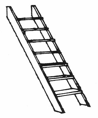 Sequoia Staircase pkg(6) - HO-Scale #2056