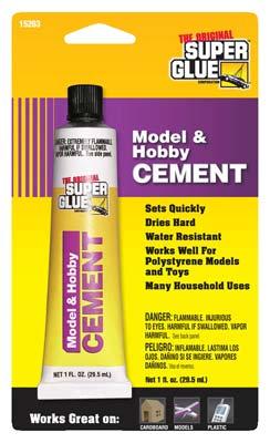 Superglue Hobby Model Cement 1 fl oz Tube #15263-48