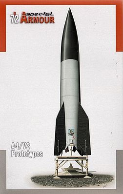 Special A4/V2 Prototype Ballistic Missile Plastic Model Military ...