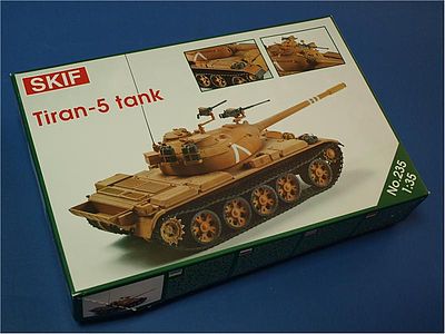 Skif Tiran 5 Tank Plastic Model Tank Kit 1/35 Scale #235