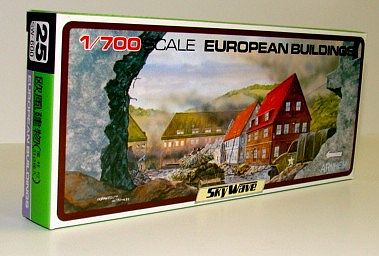 Skywave European Building Set Plastic Model Building 1/700 Scale #25