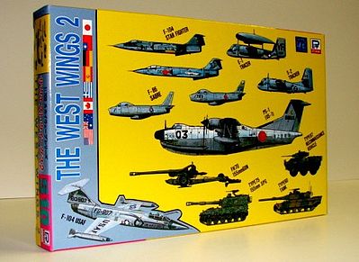 Skywave West Wings Set #2 Plastic Model Military Vehicle Set 1/700 ...