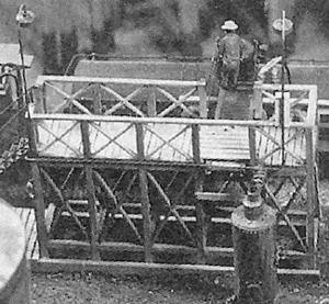 Scale-Structures Oil Loading Facility Dock - HO-Scale #1123