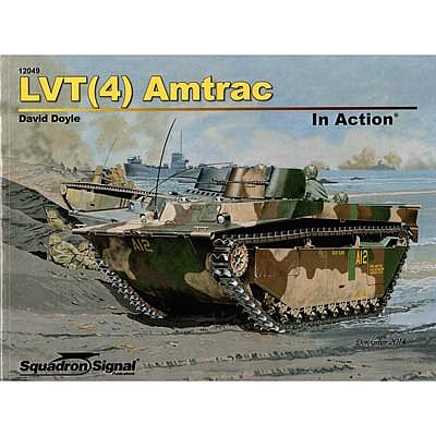 Squadron LTV(4) Amtrac In Action Authentic Scale Model Boat Book #12049