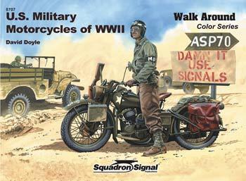 Squadron-Publication US Military Motorcycles Walk Around Color