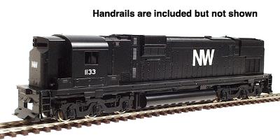 Stewart Diesel C630 hh N&W #1133 - HO-Scale