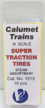 Stewart N Super Traction Tires Steam Assortment #1513