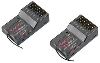 Tactic TR624 SLT 2.4GHz 6Ch Rx Only 2-Pack #tacl0623