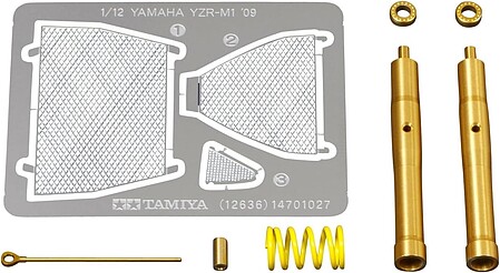Tamiya 2009 Yamaha YZR-M1 Front Fork Detail Set Plastic Model Vehicle ...
