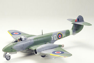 Tamiya F.3 Gloster Meteor Jet Fighter Plastic Model Airplane Kit 1/48 ...