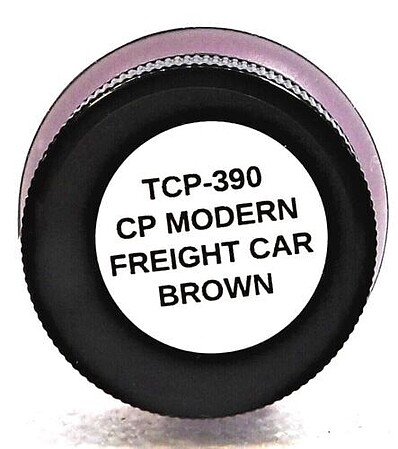 Tru-Color CP Rail Modern Freight Car Brown 1oz Hobby and Model Enamel ...