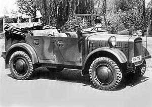 Trident Former German Army WWII - Light Trucks/Staff Car Kfz 1 IPkw ...