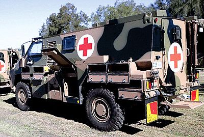 Trident Bushmaster Ambulance Kit Resin & Metal HO Scale Model Roadway ...