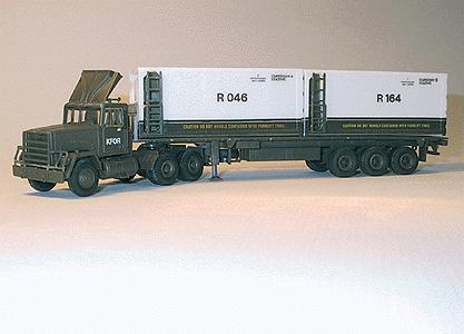 Trident Military - US/NATO - Heavy Trucks - Kosovo Peace-Keeping Forces KFOR M915A1 3-Axle ...