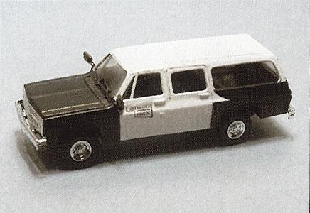 Trident Chevrolet Suburban Oklahoma Highway Patrol HO Scale Model ...