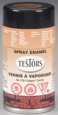 Testors Spray Copper 3 oz #1251c