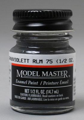 Testors Model Master Grauviolett RLM 75 1/2 oz Hobby and Model Enamel ...