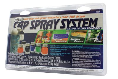 Testors Acrylic Air Can Spray Paint 6-Color Set #9221