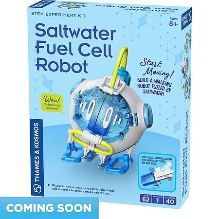 ThamesKosmos Saltwater Fuel Cell Robot STEM Experiment Kit