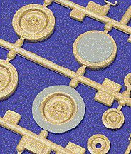 Trakz M2 Bradley Wheel Masks (D) Plastic Model Tank Wheels 1/35 Scale #90