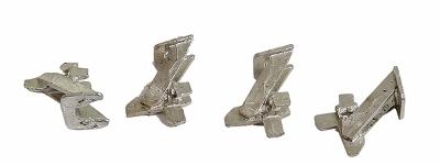 Tomar Hayes Wheel Stops (4) O Scale Model Train Truck Accessory #9803