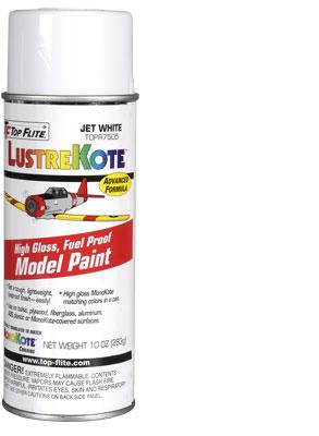 Top-Flite Flite LustreKote Spray Jet White 10 oz