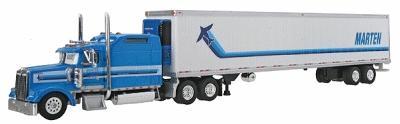 Trucks-N-Stuff American Tractor/Trailer Kenworth W900L with 86'' Studio ...