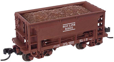 Trainman 70 Ton Ore Car SOO Line #81919 N Scale Model Train Freight Car ...