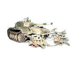 Trumpeter T-55 W/KMT-5