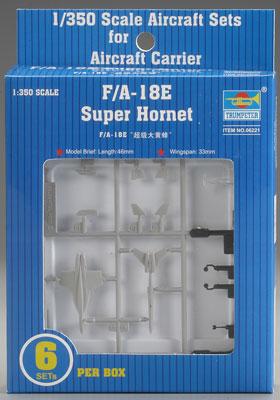 Trumpeter 1/350 F/A-18E Super Hornet Fleet (6) #06221
