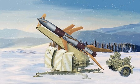 Trumpeter German Flakrakete Rheintochter I Missile Launcher Plastic ...