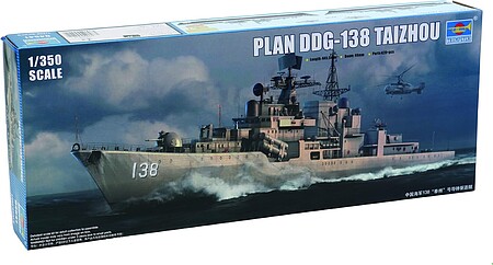 Trumpeter Chinese DDG 138 Taizhou Sovremenny Class Dst Plastic Model ...
