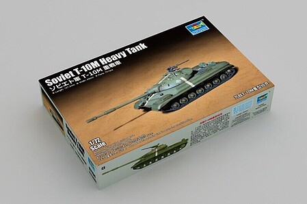 Trumpeter T-10M HEAVY TANK Plastic Model Military Vehicle Kit 1/72 ...