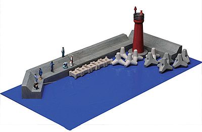 Tomy Dockside Details - Kit Breakwater, Lighthouse, Breakwater Blocks ...