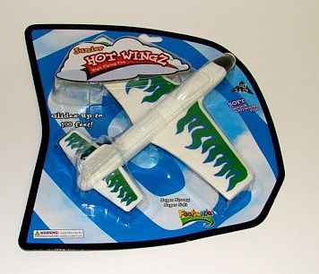 Toysmith Foam X-Stream Rubber Band Launch Plane (5'' Span)