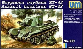 Unimodels BT42 Finnish Army Assault Tank w/114mm Howitzer Mk II Gun ...