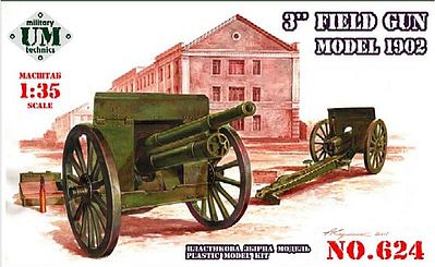 Unimodels 3 Inch Field Gun Model 1902