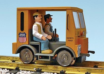 USA-Trains Speeder Track Inspection Car Union Pacific (yellow) - G ...