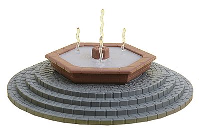 Viessmann Multijet Fountain with LED Lighting HO Scale Model Railroad ...