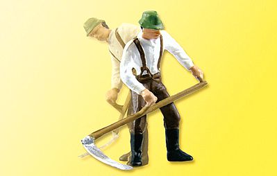 Viessmann Animated Farmer with Scythe HO Scale Model Railroad Figure #5120