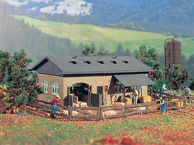Vollmer Piggery (Pig Barn) - HO-Scale