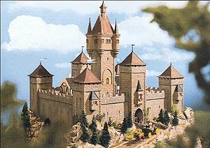 Castle 13-3/4 x 11-3/4'' 35 x 30cm - HO-Scale by Vollmer (3910)
