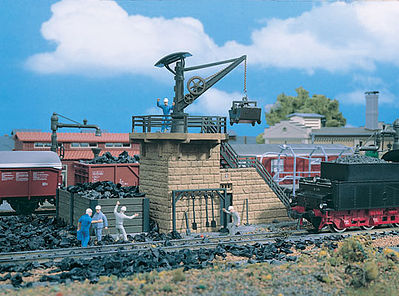 Vollmer Small Coaling Tower w/Crane Kit HO Scale Model Railroad ...