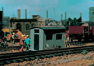 Vollmer Corrugated Huts HO Scale Model Railroad Building #45743