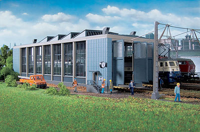 Vollmer Engine Shed for Electric Locos Kit HO Scale Model Railroad ...