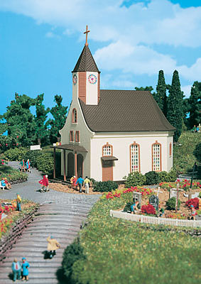 Vollmer Church Kit N Scale Model Railroad Building #47704
