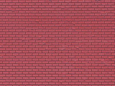 Vollmer Red brick sheet 5/ - HO-Scale (5) #6033